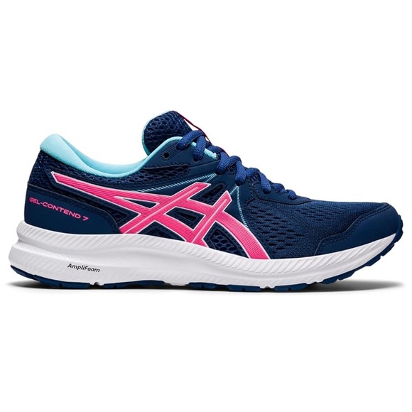 Asics | Shoes | Asics Blue And Pink Athletic Shoes With Gel Technology ...